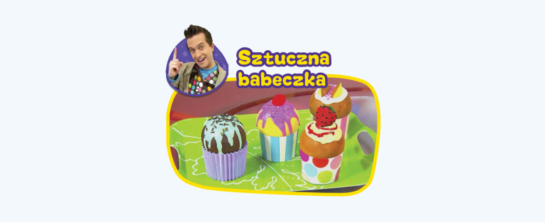 Sztuczna babeczka - Cbeebies